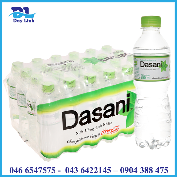 NƯỚC TINH KHIẾT DASANI 350ML - THÙNG 24 CHAI - Duy Linh